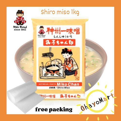 Jual Miyachan 1KG / Shinshuichi Miyachan Shiro Miso Paste/ Pasta Miso ...