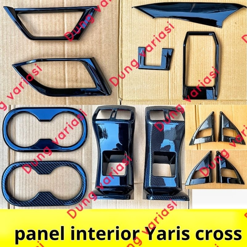 Jual panel interior Yaris cross 2023-2025 panel shifter counter consule ...