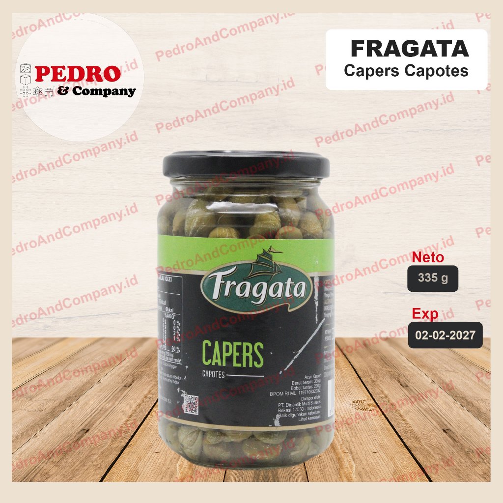 Jual Fragata CAPERS capotes acar kaper 335 gram | Shopee Indonesia