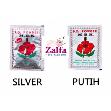 Jual MBK Powder Deo / Bedak MBK Sachet Putih / Silver 13,6g | Shopee ...