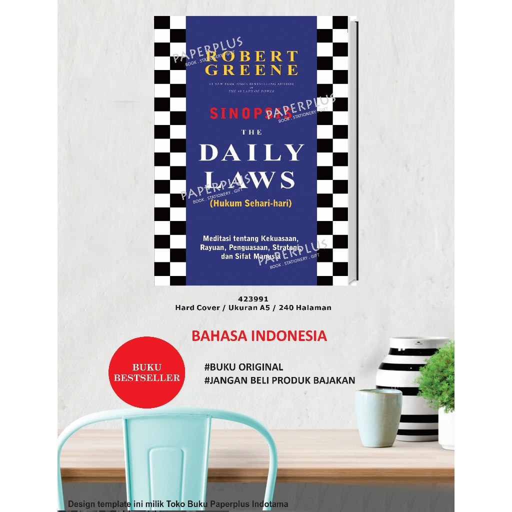 Jual The Daily Laws / Hukum Sehari-hari / Robert Green / Buku Inspirasi ...
