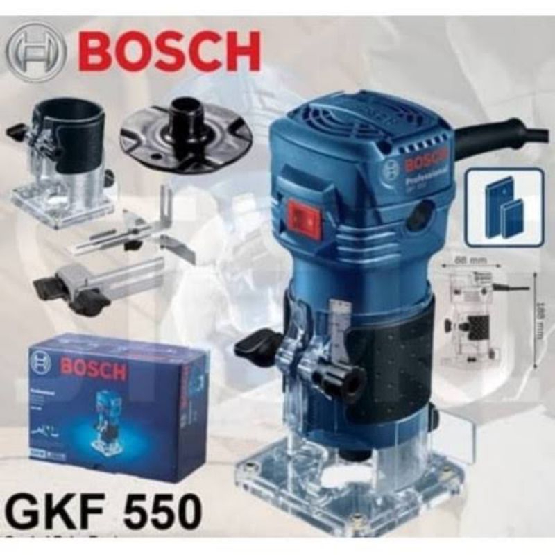Jual Mesin Router Bosch GKF 550 atau Trimmer Bosch GKF 550 | Shopee ...