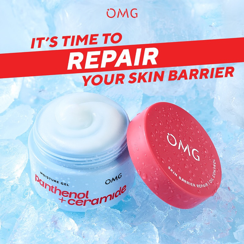 Jual OMG Moisture Gel Panthenol Ceramide | Shopee Indonesia