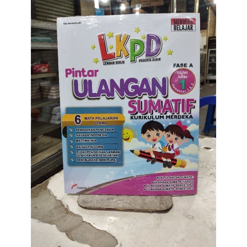Jual LKPD PINTAR ULANGAN SUMATIF KUMER SD KELAS 1 SAMPAI 6 SOAL ULANGAN ...