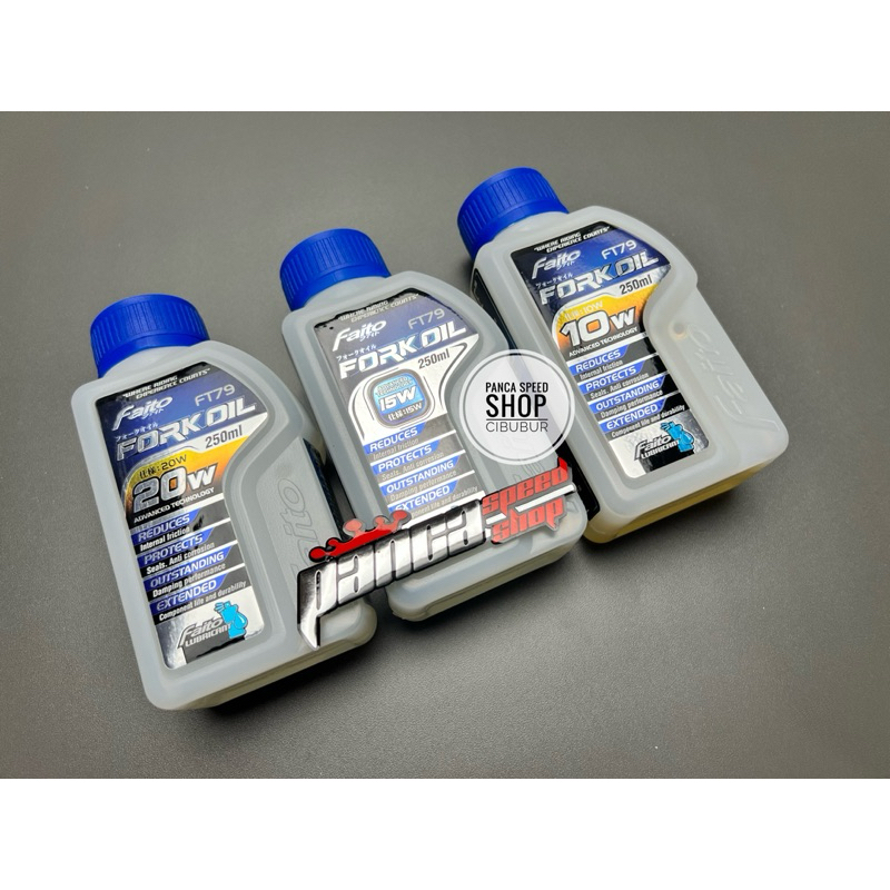 Jual OLI SHOCK DEPAN FAITO RACING FORK OIL 10 W 15 W 20 W (250 ML ) | Shopee Indonesia