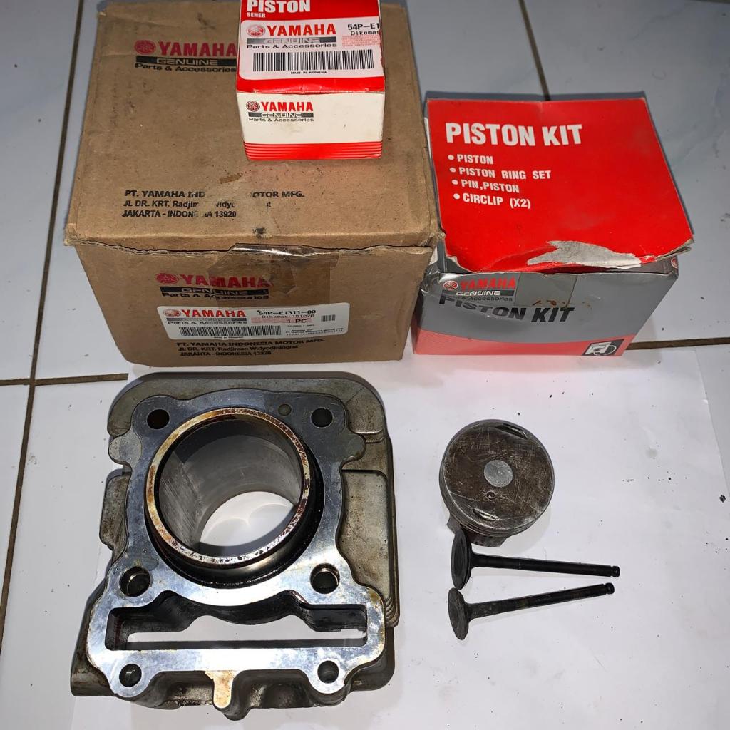 Jual (Bekas - Original) Boring dan Piston Yamaha X-Ride Mio J Soul GT ...