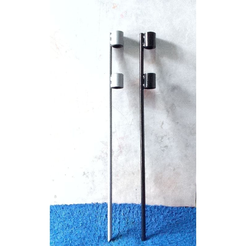 Jual jagrak pancing besi pajang 75cm | Shopee Indonesia