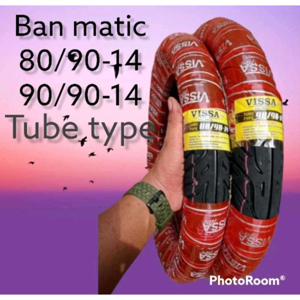 Jual ban metik depan belakang ukuran 80/90 14 dan 90/90 14 ban beat vario mio genio fino xeon ...