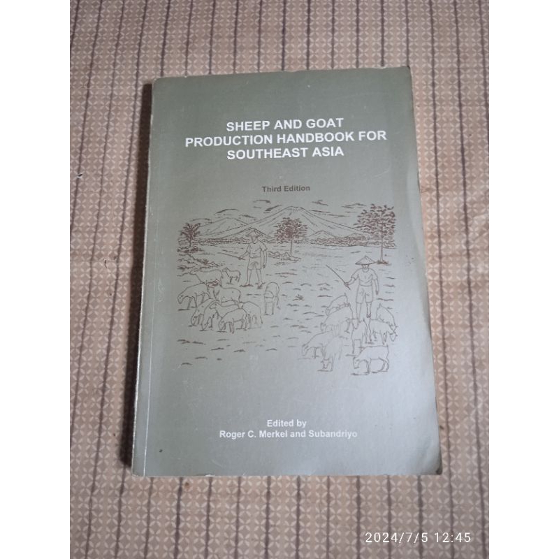 Jual buku sheep and goat production handbook for southeast asia ...