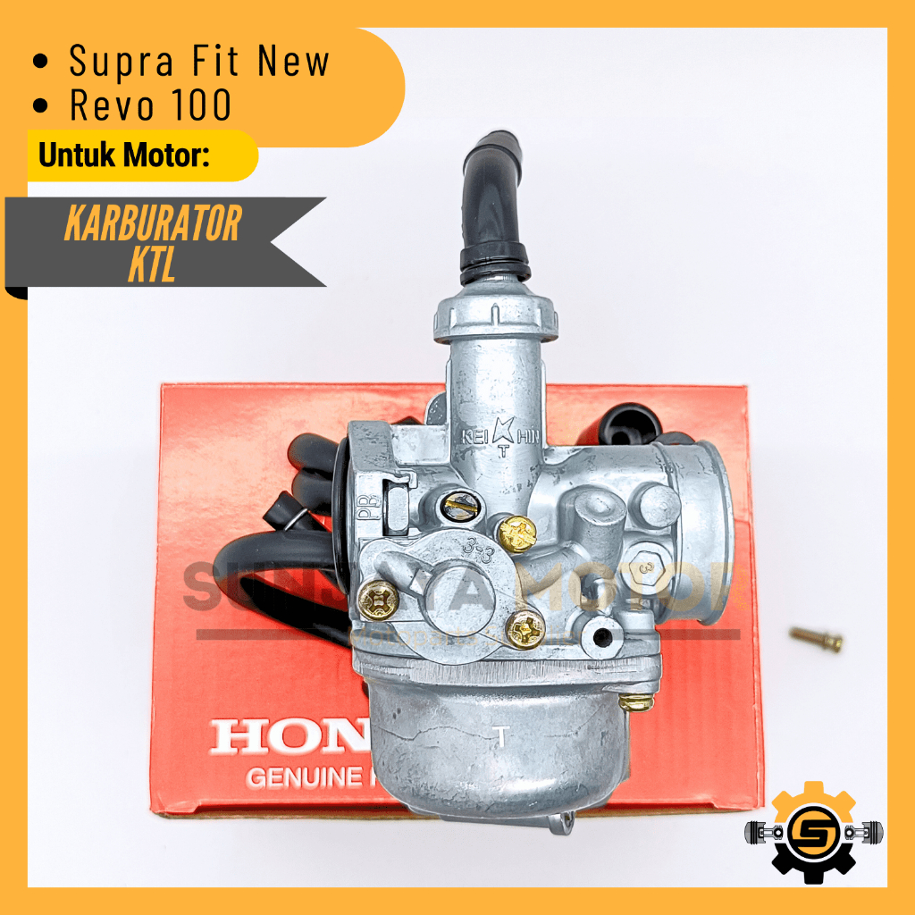 Jual Carburator Karbu Original Honda KTL Karburator Supra Fit New Revo 100 Karbulator Carbu ...