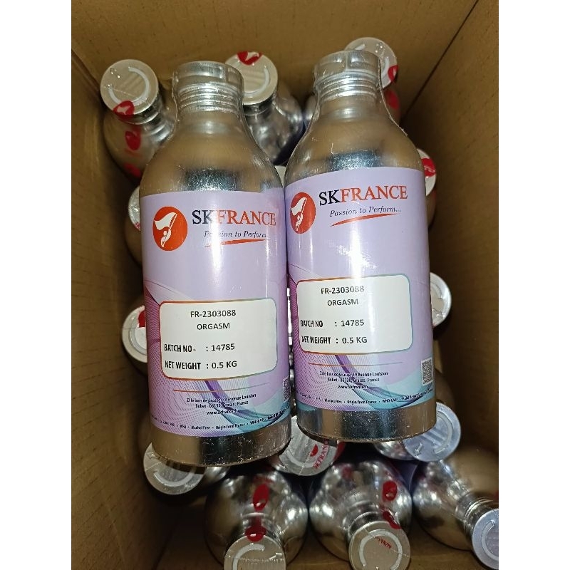 Jual Bibit Parfum Hnms - Orgasm By Sk France 500gr Segel | Shopee Indonesia