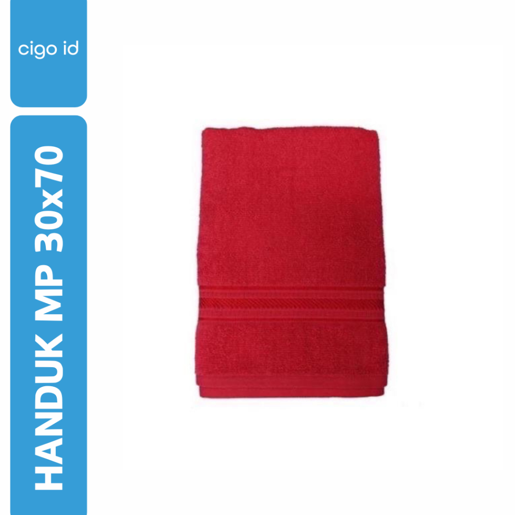 Jual CIGO ID - HANDUK MANDI DEWASA TEBAL MENYERAP AIR - HANDUK MERAH ...