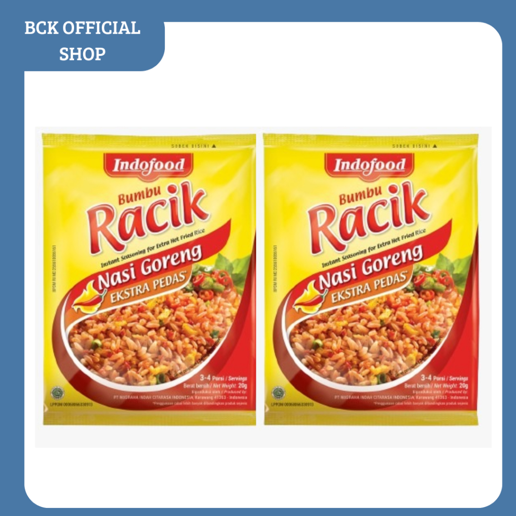 Jual BUMBU RACIK INDOFOOD ALL VARIAN [ 5pcs x 20gr ] | Shopee Indonesia