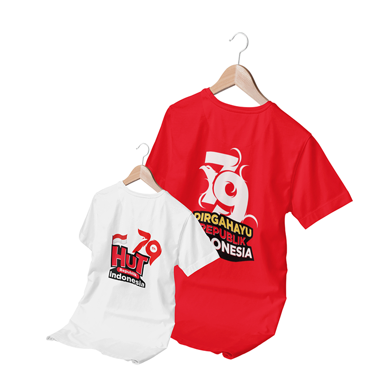 Jual Promo Kaos Anak Distro Edisi Kemerdekaan HUT RI 79 Bahan Katun ...