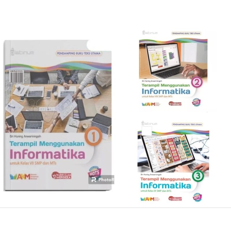 Jual Informatika SMP Kelas 7 8 9 VII VIII IX Kurikulum Merdeka Platinum Tiga Serangkai | Shopee ...