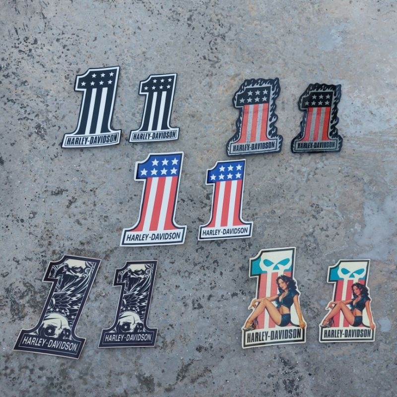 Jual STIKER - 1 HARLEY DAVIDSON - ONE | Shopee Indonesia