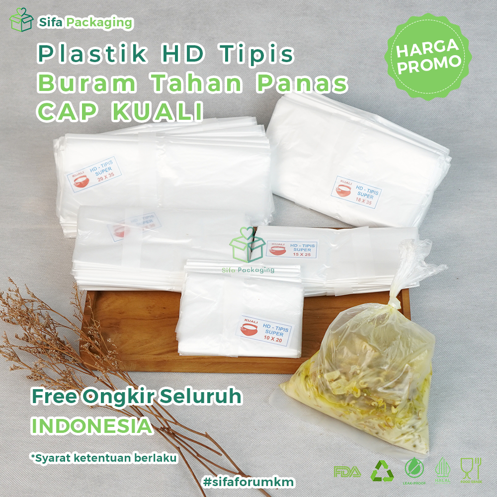 Jual Plastik HD Buram Plastik 1 kg Plastik setengah kilo Gula Minyak Plastik Kuah Bakso Kantong ...