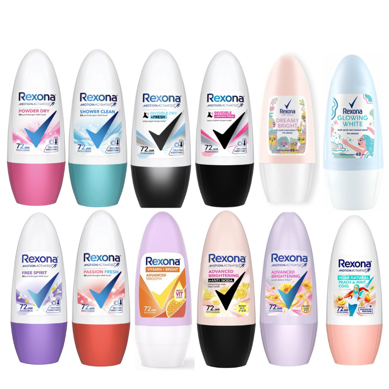 Jual Rexona Deodorant Roll On 45ml | Shopee Indonesia