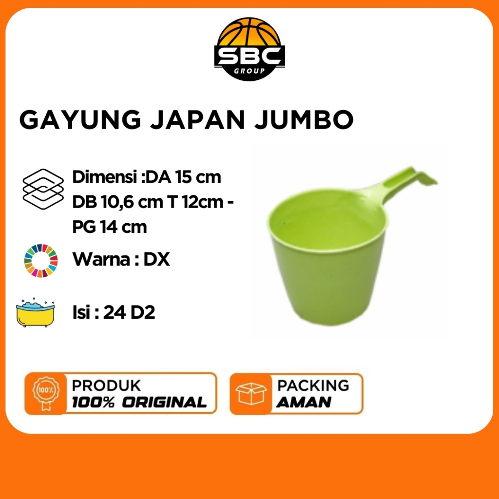 Jual GAYUNG PLASTIK JAPAN JUMBO ISI 12 PCS | Shopee Indonesia