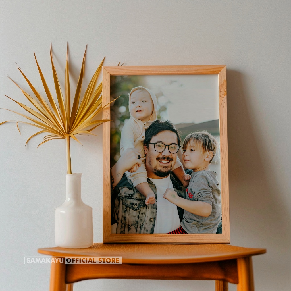 Jual Cetak Foto A4 Bingkai Foto Paket Cetak Foto Sudah Sama Bingkai