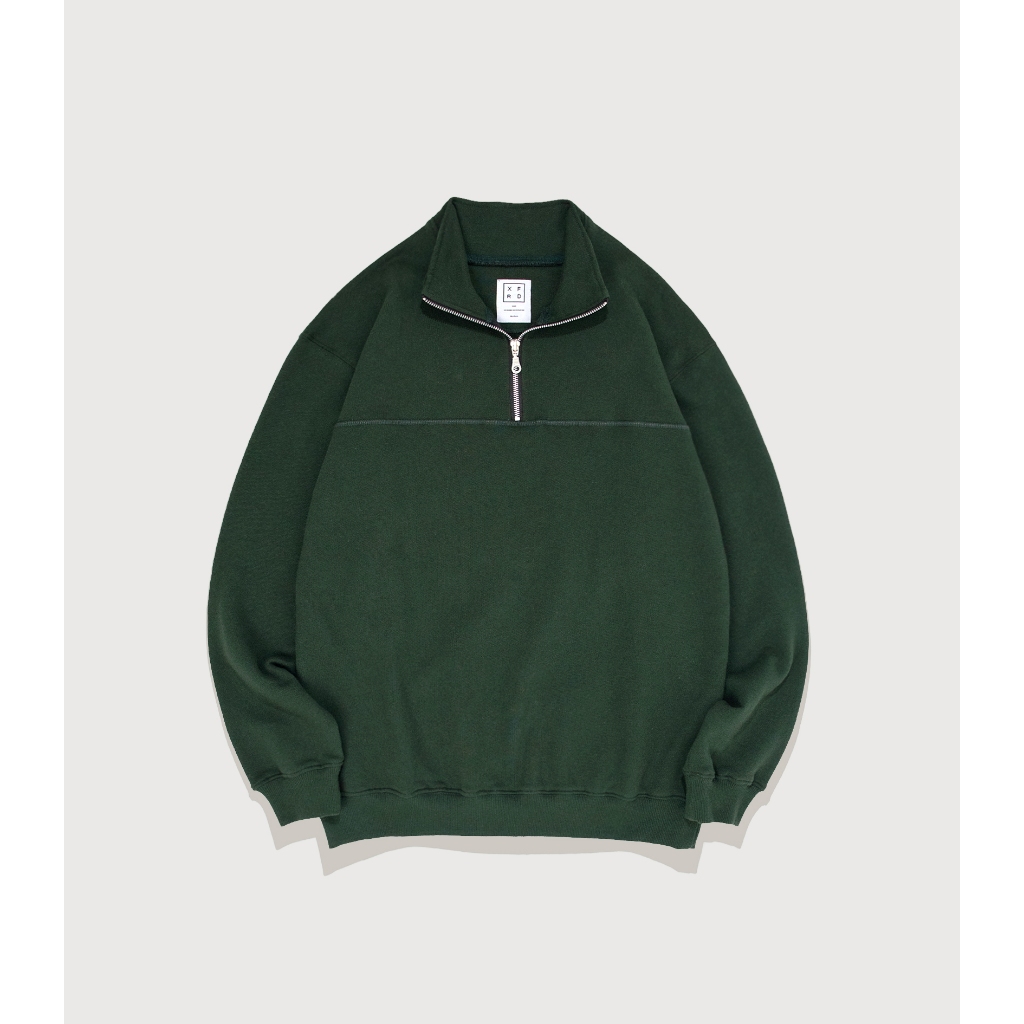 Jual Half-zip Green Jacket | Shopee Indonesia