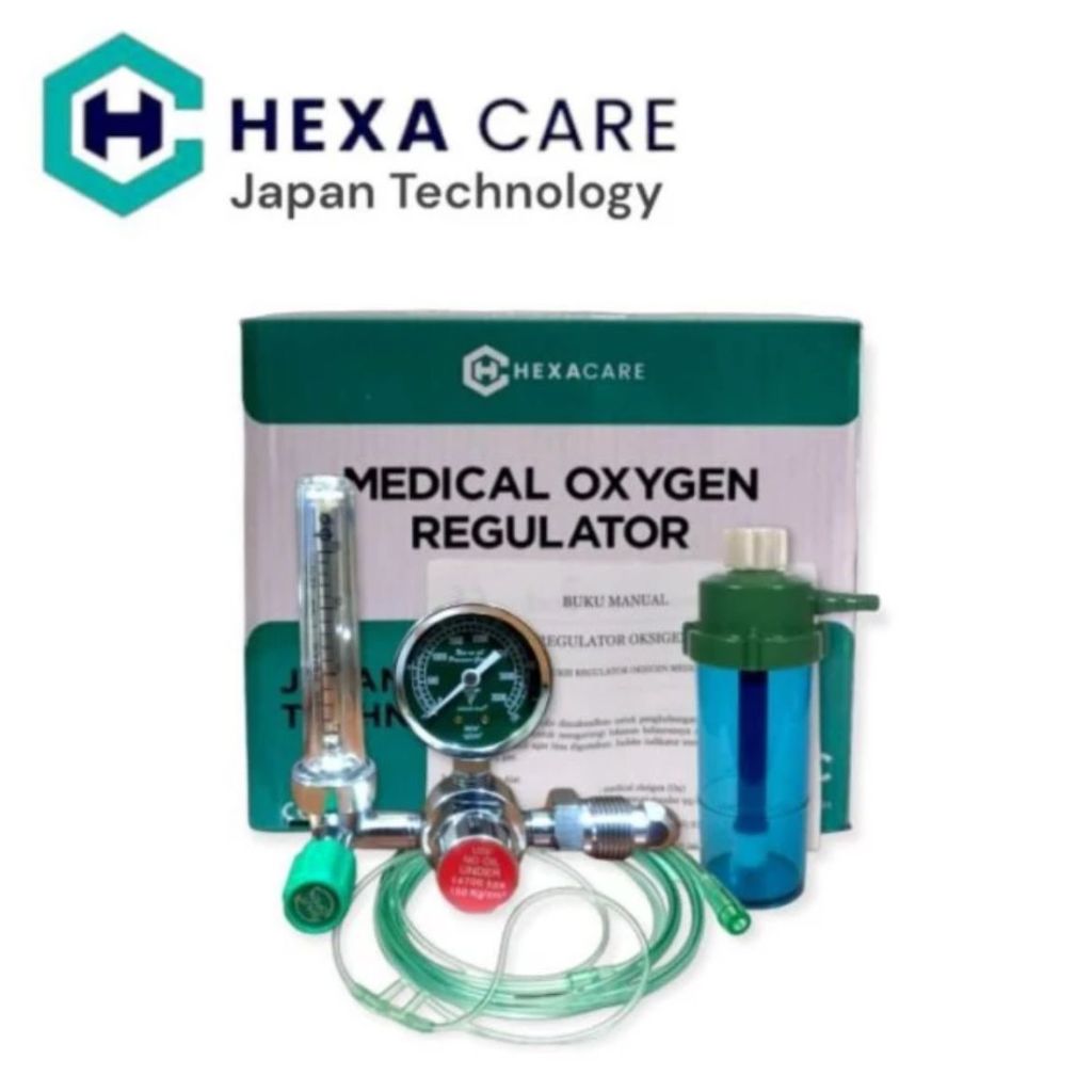 Jual Hexacare Regulator Oxygen / Regulator Tabung Oksigen | Shopee ...
