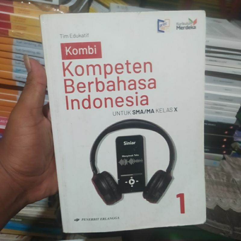 Jual Kompeten Berbahasa Indonesia Kelas 1 SMA Kurikulum merdeka ...