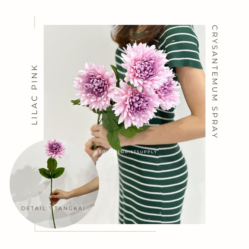 Jual CRYSANTEMUM SPRAY / BUNGA MATAHARI ARTIFICIAL FLOWER SUNFLOWER ...