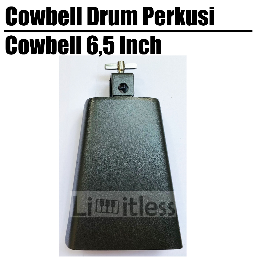Jual Cowbell Drum Perkusi 6,5 Inch dan Stand Holder Cowbell Drum Set ...