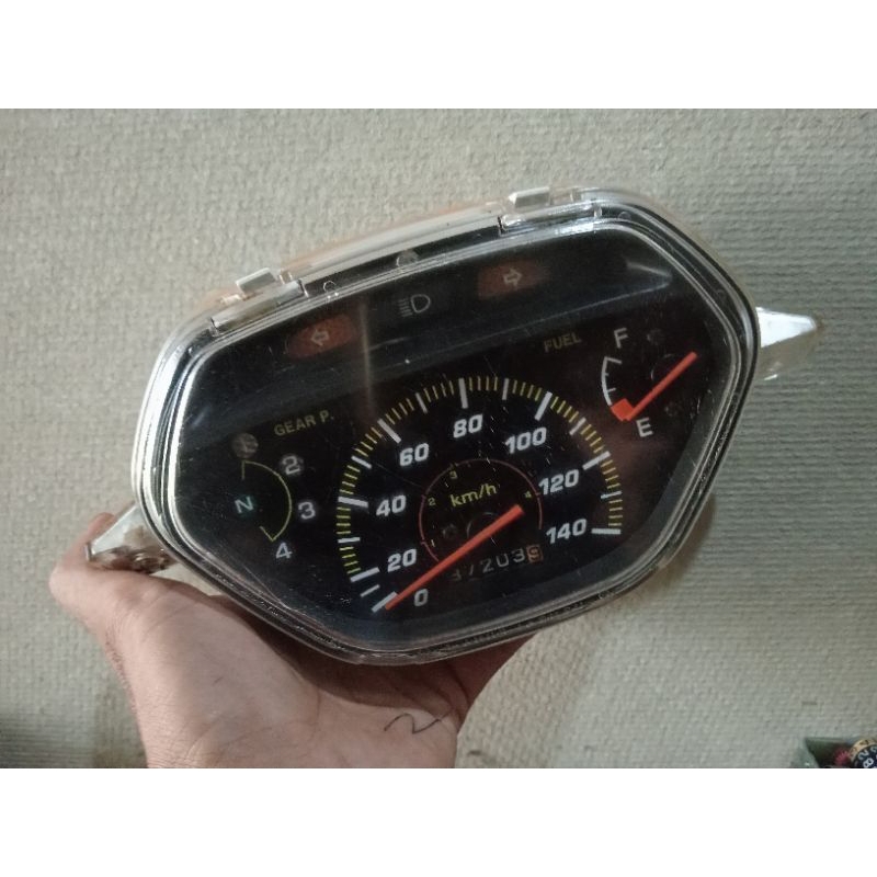 Jual mesin speedometer spidometer kilometer Honda Supra x lama old original | Shopee Indonesia