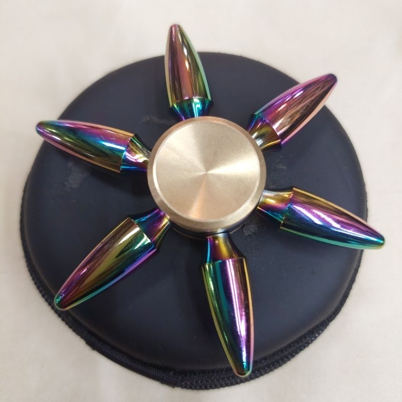 Jual FIDGET SPINNER BESI RAINBOW | Shopee Indonesia