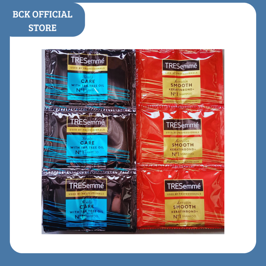 Jual SHAMPO Tresemme KEMASAN SACHET 12X10ml (RENCENG) | Shopee Indonesia