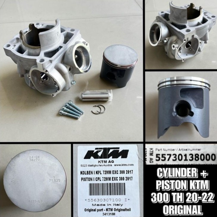 Jual Cylinder+Piston KTM 300 Thn 2020-2022 Original | Shopee Indonesia