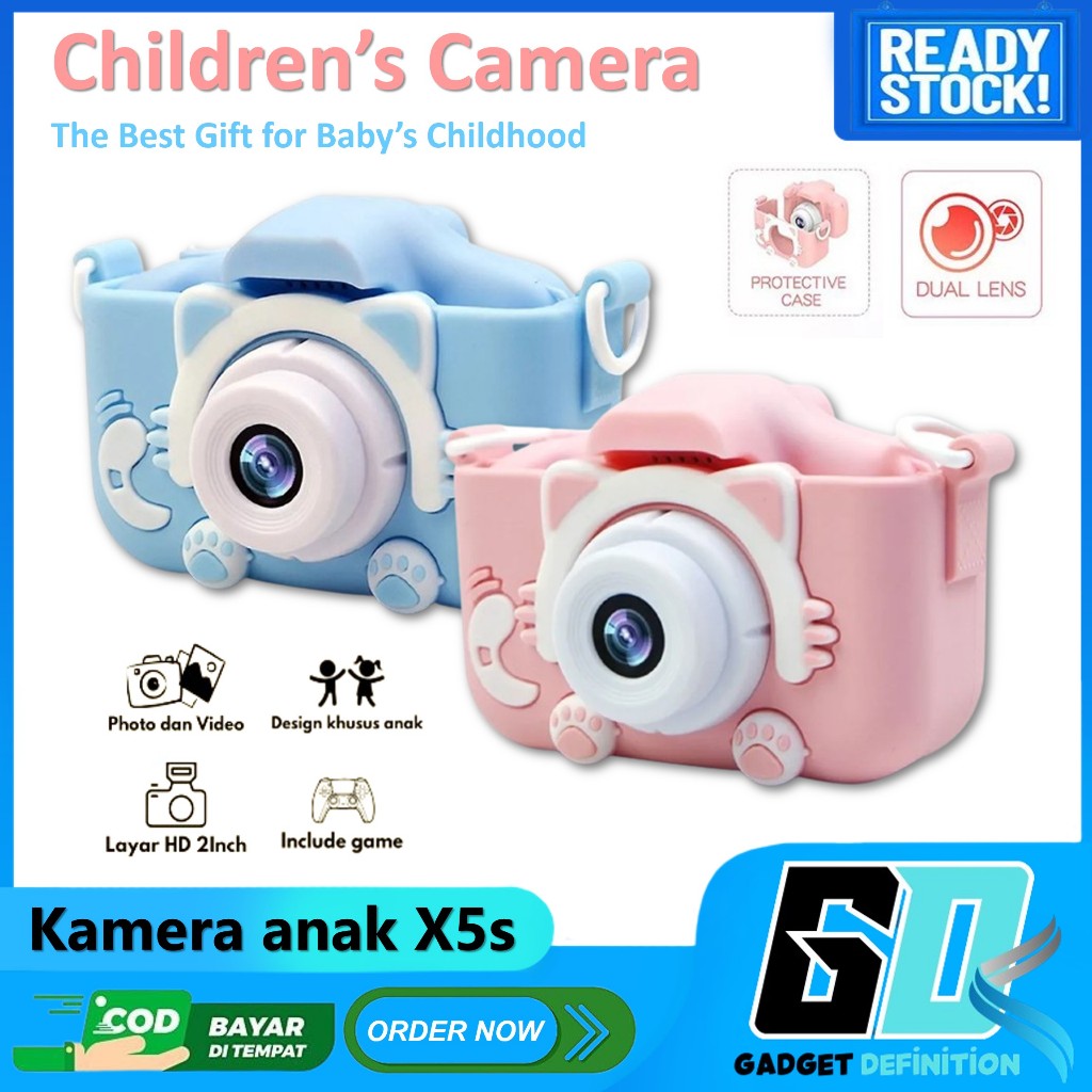 Jual Kamera Anak Mini Digital Mini Camera For Kids Camera Foto Video ...