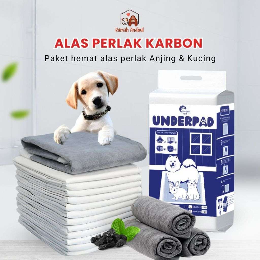 Jual ALAS PERLAK KARBON PEE AND POO ANJING KUCING | DOG CATS TRAINING ...