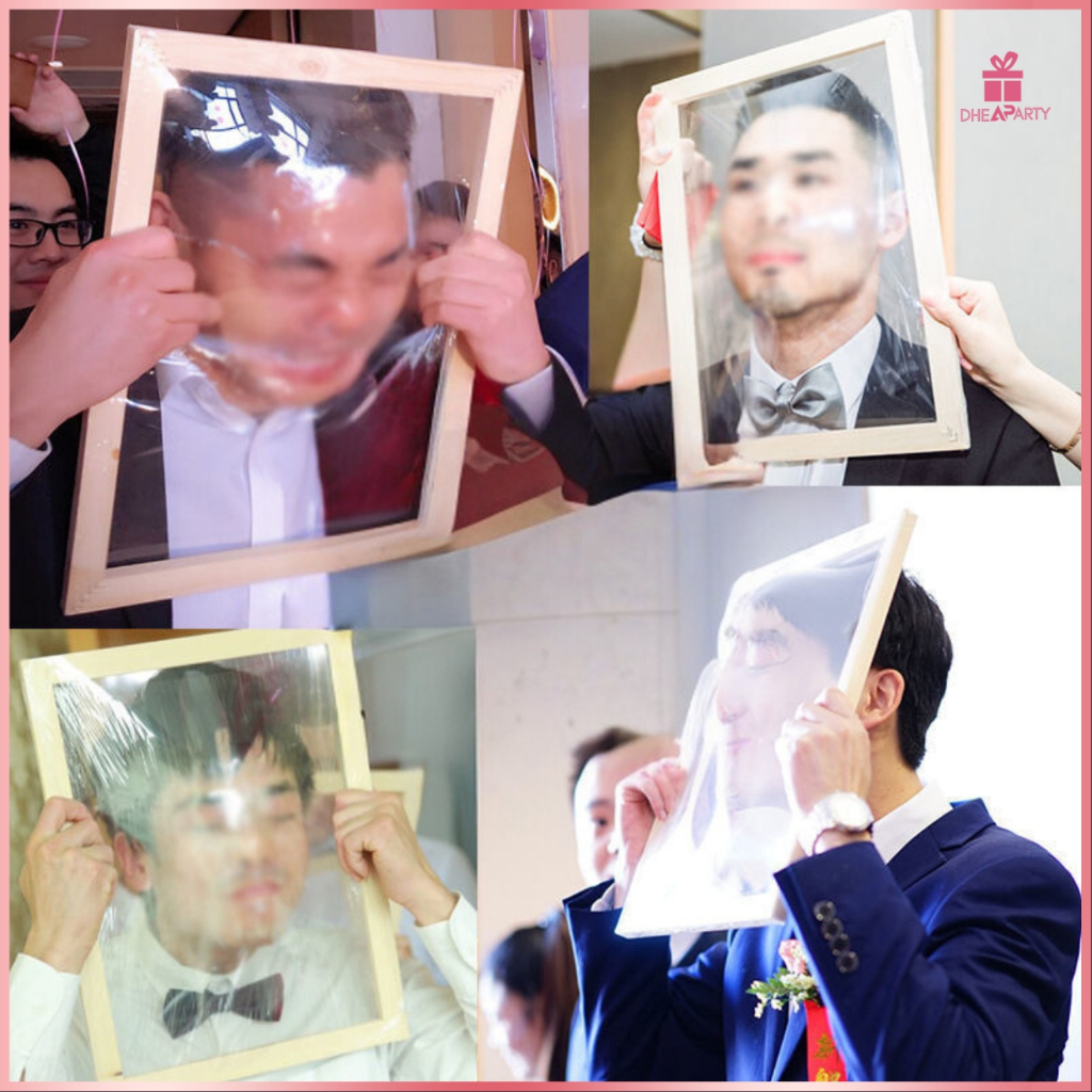 Jual DP Bingkai Muka Game Pernikahan Chinese / Game Wedding Lucu Muka ...