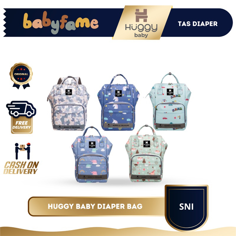 Jual HUGGY BABY DIAPERS BAG | TAS DIAPER ANAK | Shopee Indonesia