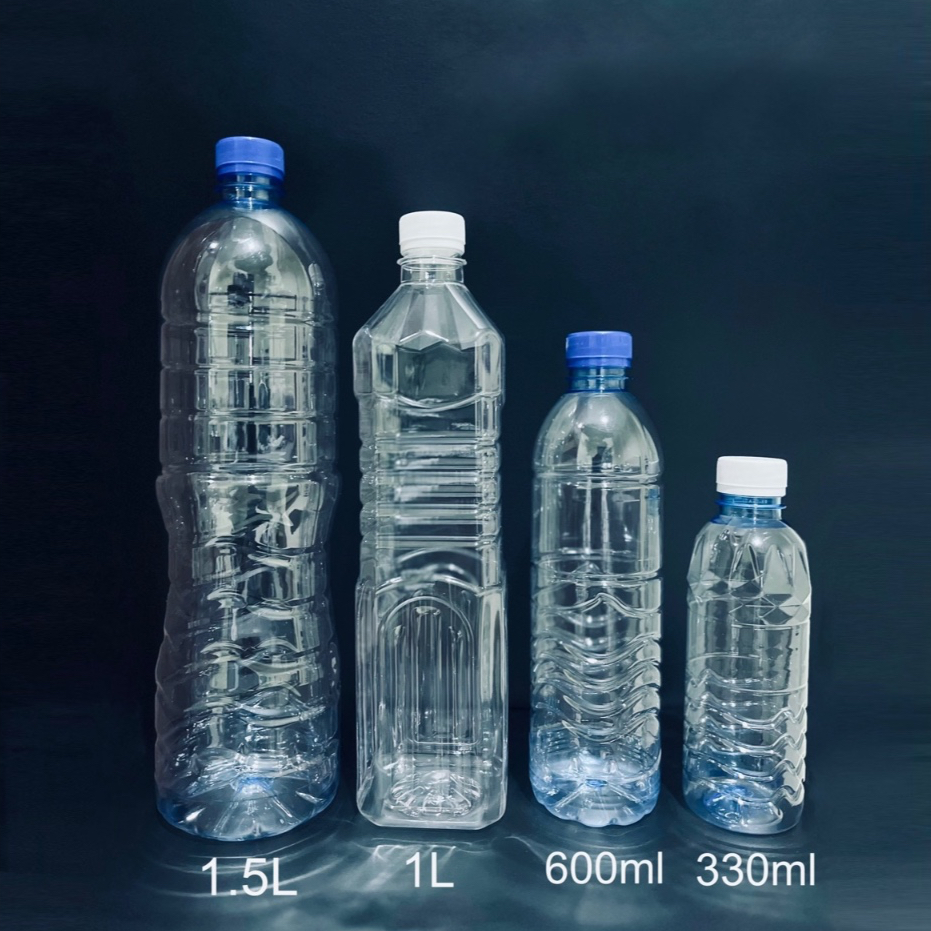 Jual Botol Plastik PET 330 ml ; 600 ml ; 1000 ml ; 1500 ml | Botol ...