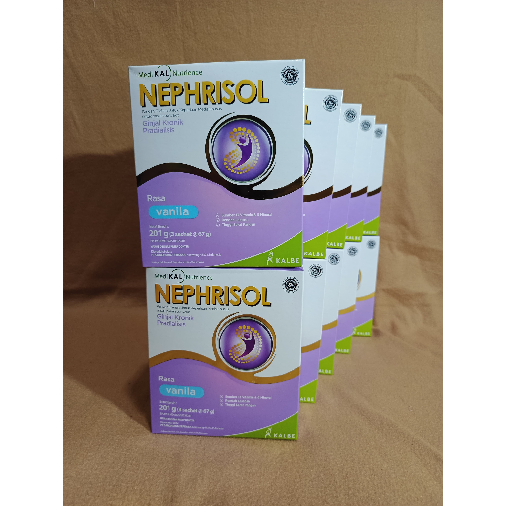 Jual Bundle Nephrisol Susu Vanilla Cappucino 10 box | Shopee Indonesia