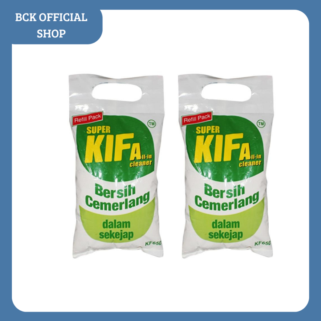 Jual Refill Kifa Bubuk Cleaning Powder 550 gr (PCS) | Shopee Indonesia