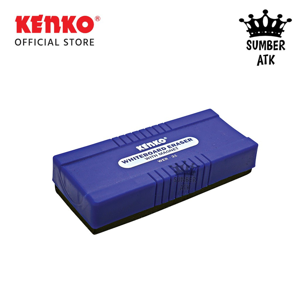 Jual Penghapus Papan Tulis Magnet Kenko WER-31 / Whiteboard Eraser With ...