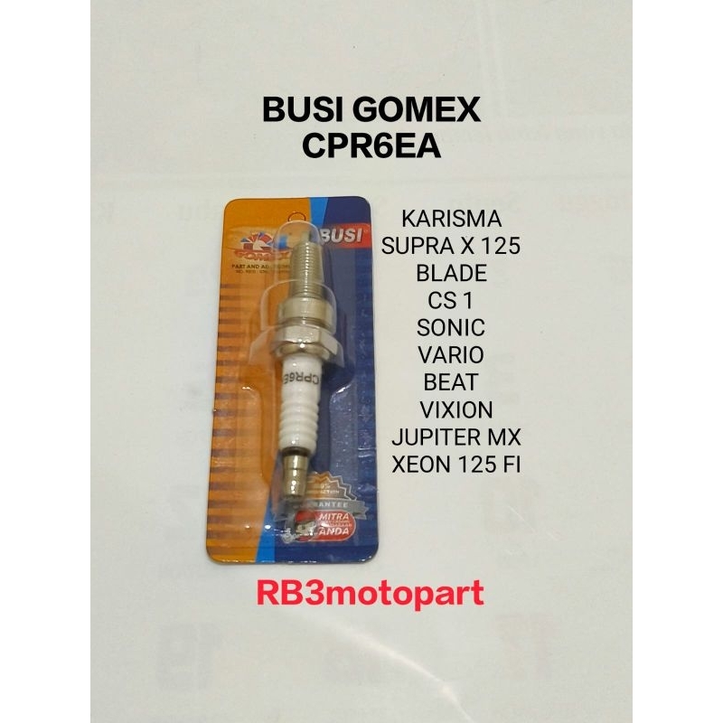 Jual BUSI STANDAR GOMEXX CPR6EA-9 KARISMA KHARISMA BEAT BLADE CS1 ...