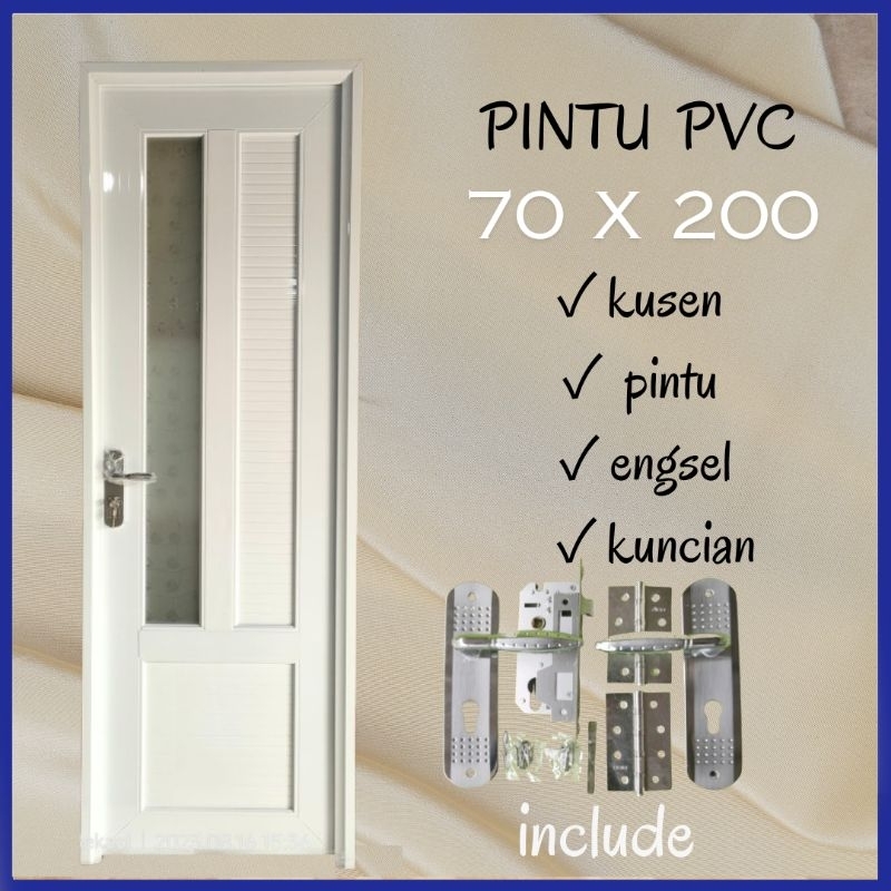 Jual Pintu Kamar Mandi PVC Tebal 70 x 200 Platinum Special Edition ...