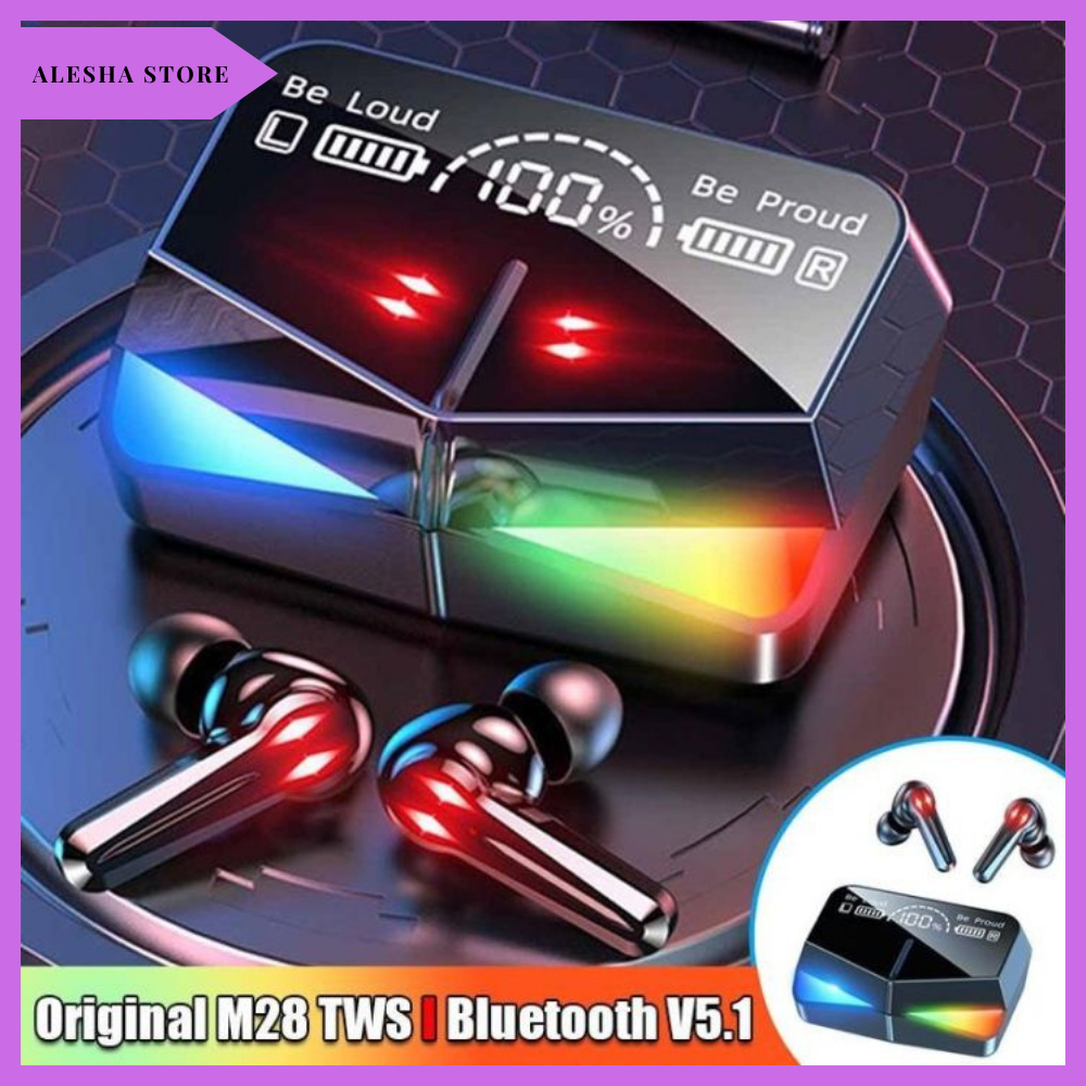 Jual M28 TWS Headset Gaming Dual Mode BT V5.1 Noise Cancelling | Shopee ...