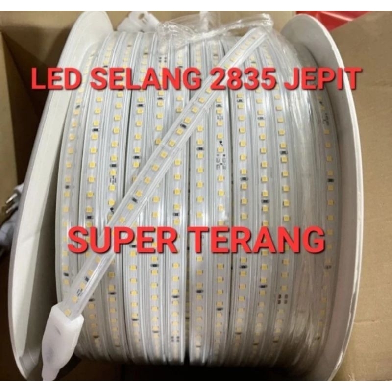 Jual Led strip 2835 Jepit 120 led/Meter 220V ECERAN JUAL PER METER ...