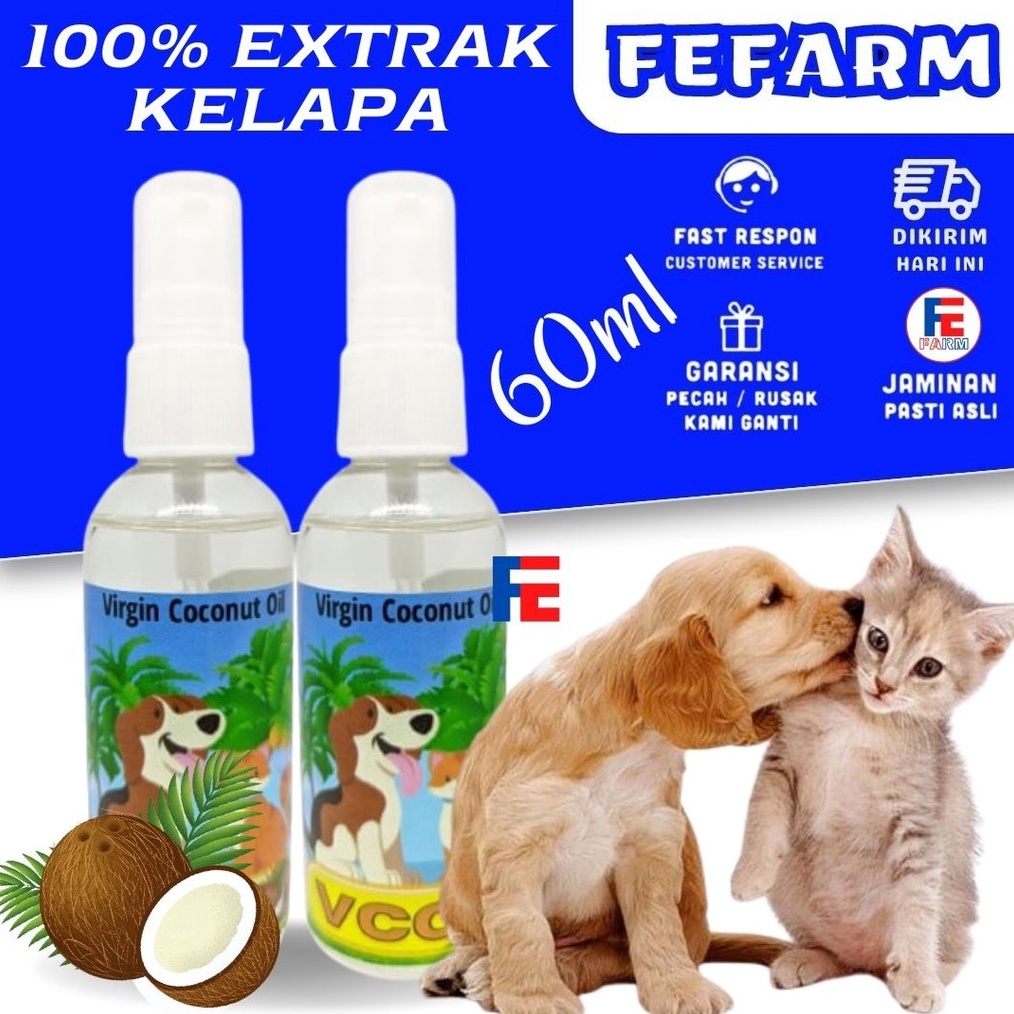 Jual WAH VCO KUCING 6ML Virgin Coconut Oil OBAT JAMUR SCABIES SPRAY ...