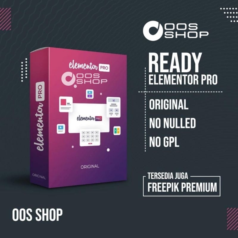 Jual Elementor Pro 100% Original License Automatic Update + Full ...