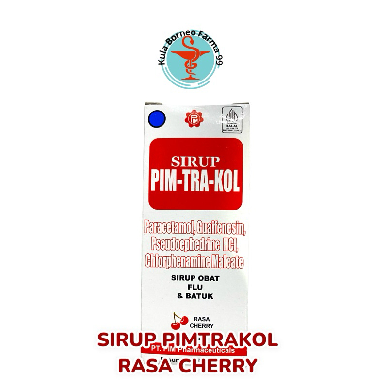 Jual SYRUP PIMTRAKOL RASA CHERRY 60 ML | Shopee Indonesia