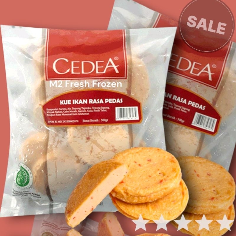 Jual Kue Ikan Pedas Cedea 500 Gram | Bulat | Shopee Indonesia