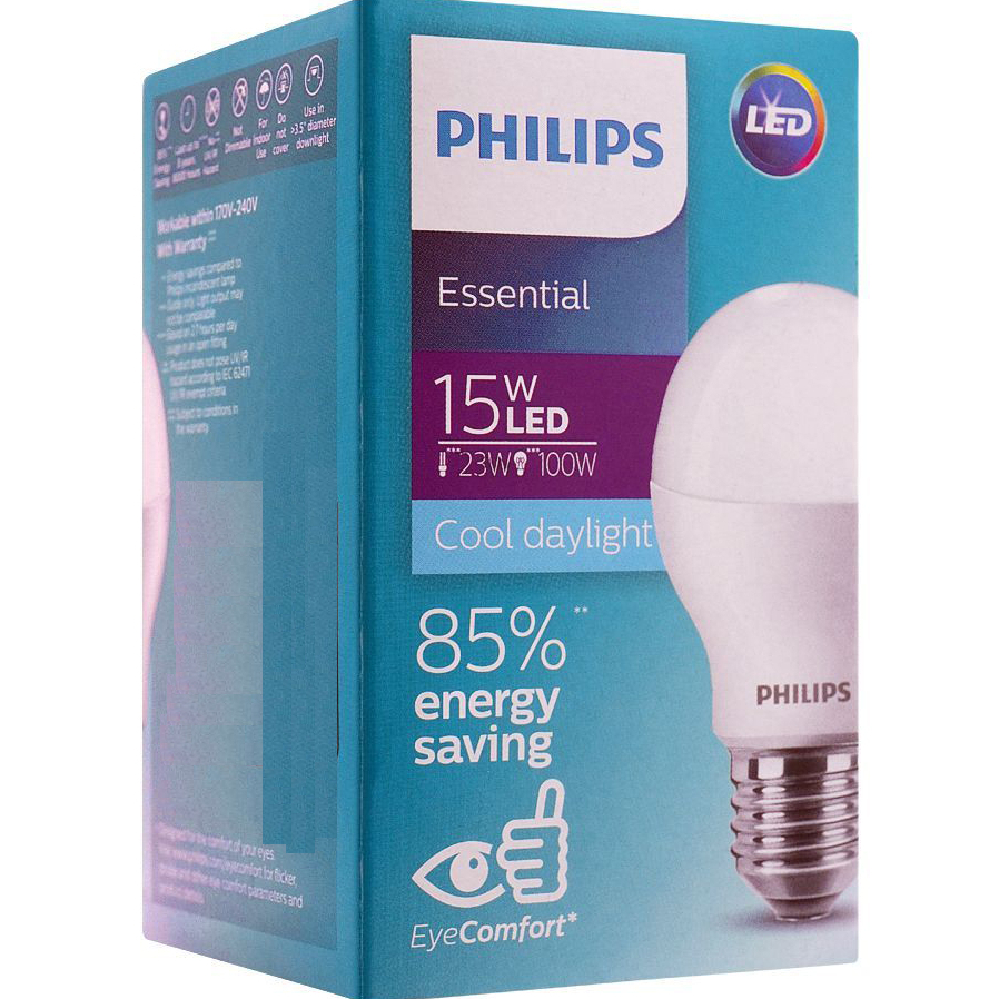 Jual Lampu Philips LED Essential 15w 15 watt Putih 6500k | Shopee Indonesia